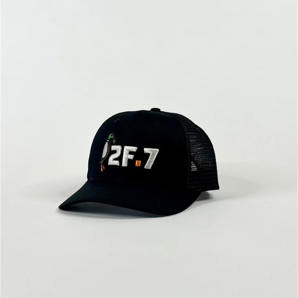 Accessories | 247 Hunt New Wave Trucker Hat Black | Poshmark